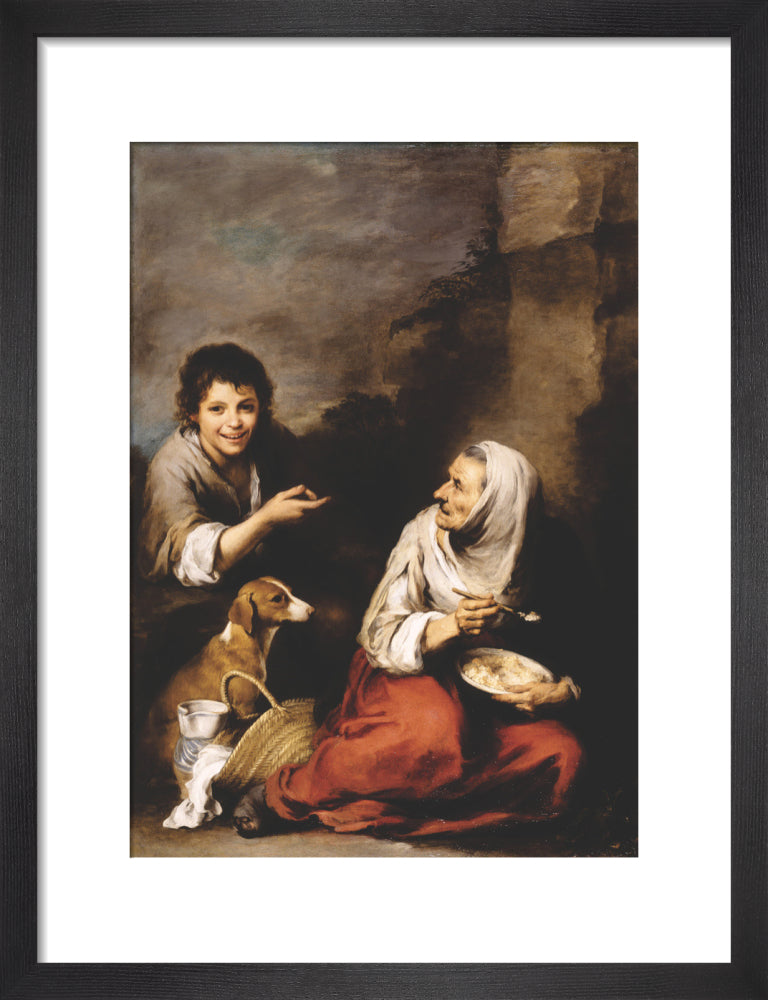 MURILLO - Boy Teasing an Old Woman – National Trust Prints