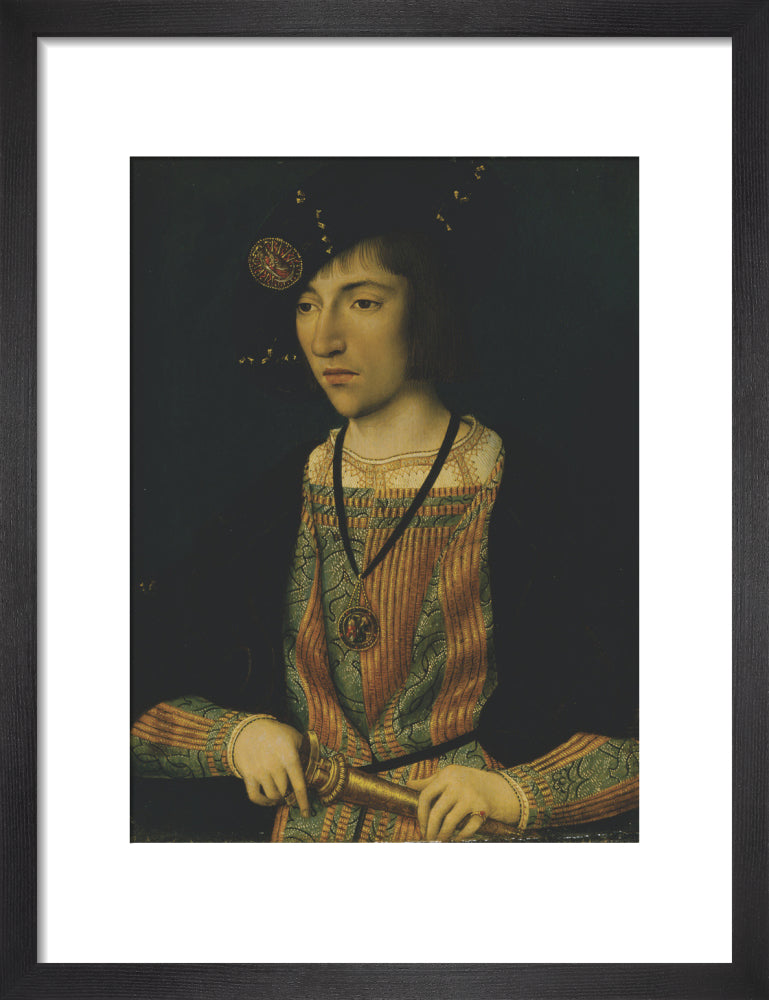 A YOUNG MAN by Master of the Magdalen Legend, active late 15th and ear – National Trust Prints