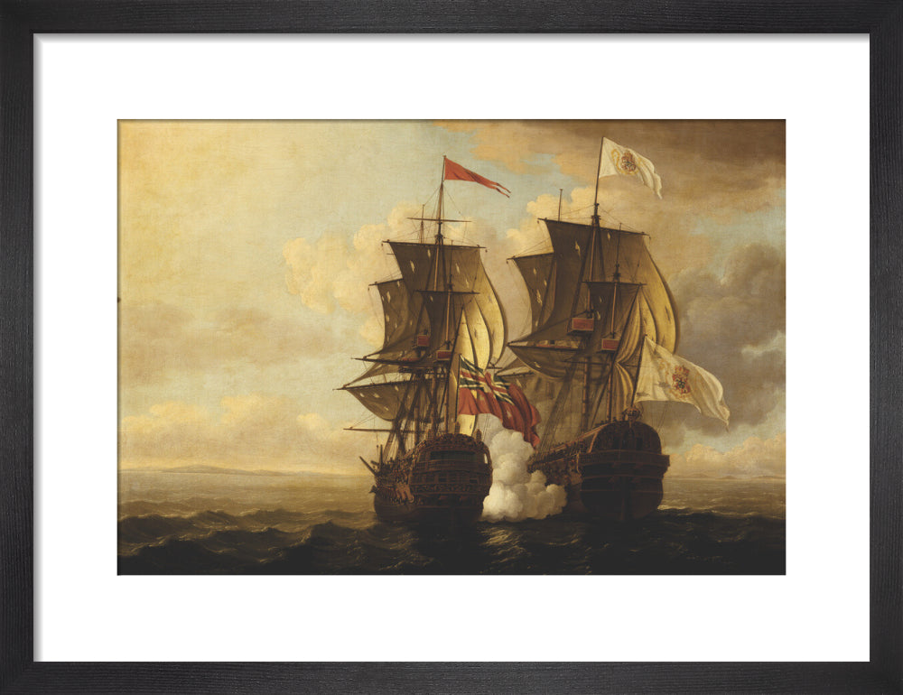 THE CAPTURE OF THE NUESTRA SENORA DE CABADONGA' by John Clevely (fl. 1 – National Trust Prints