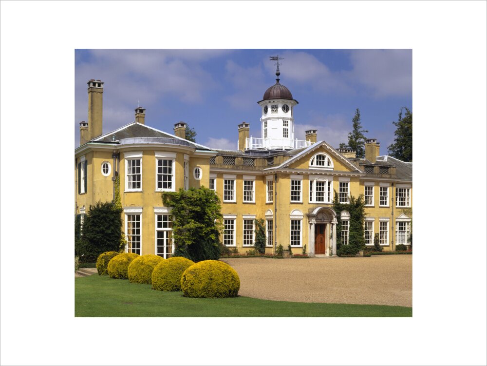 A detail view of the East Front of Polesden Lacey, Surrey – National ...