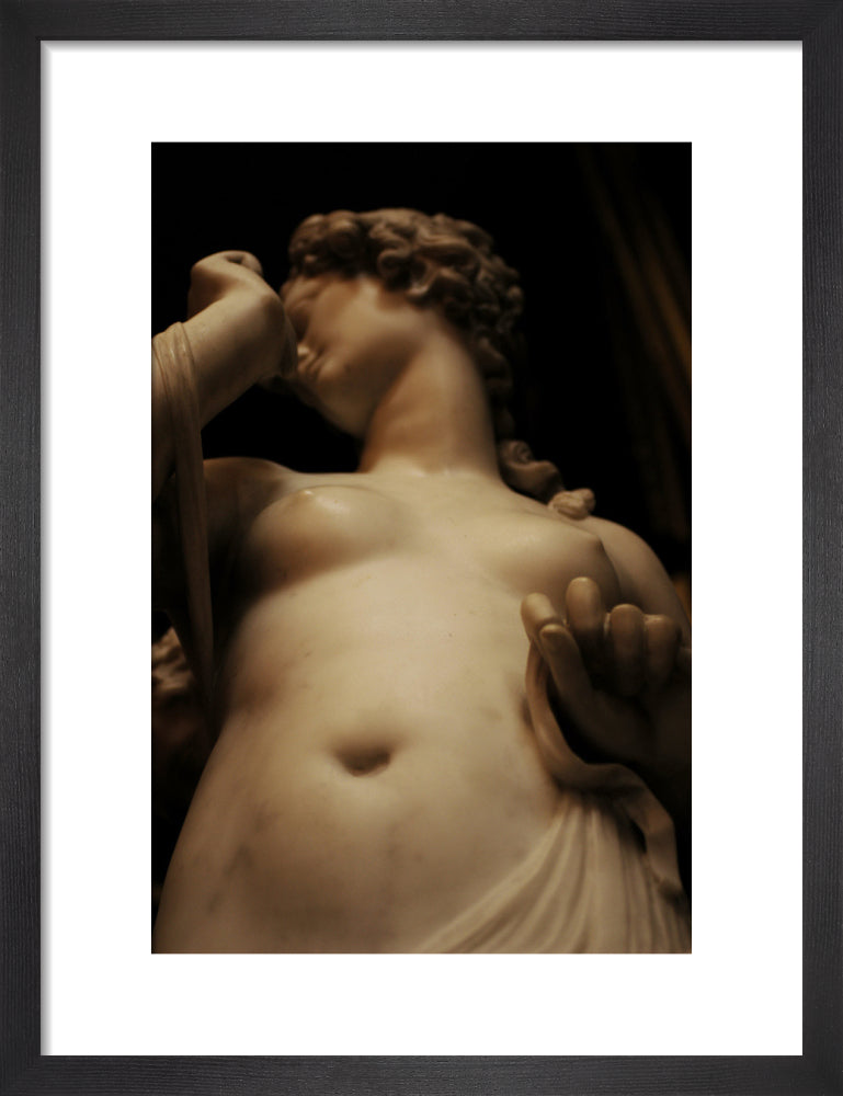 Close view of the sculpture Nymph and Cupid by Sir Richard Westmacott ...