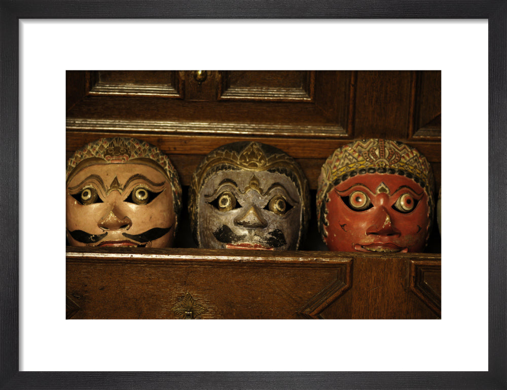 Part of the collection of Javanese and Balinese (Wagang and Topeng) th ...