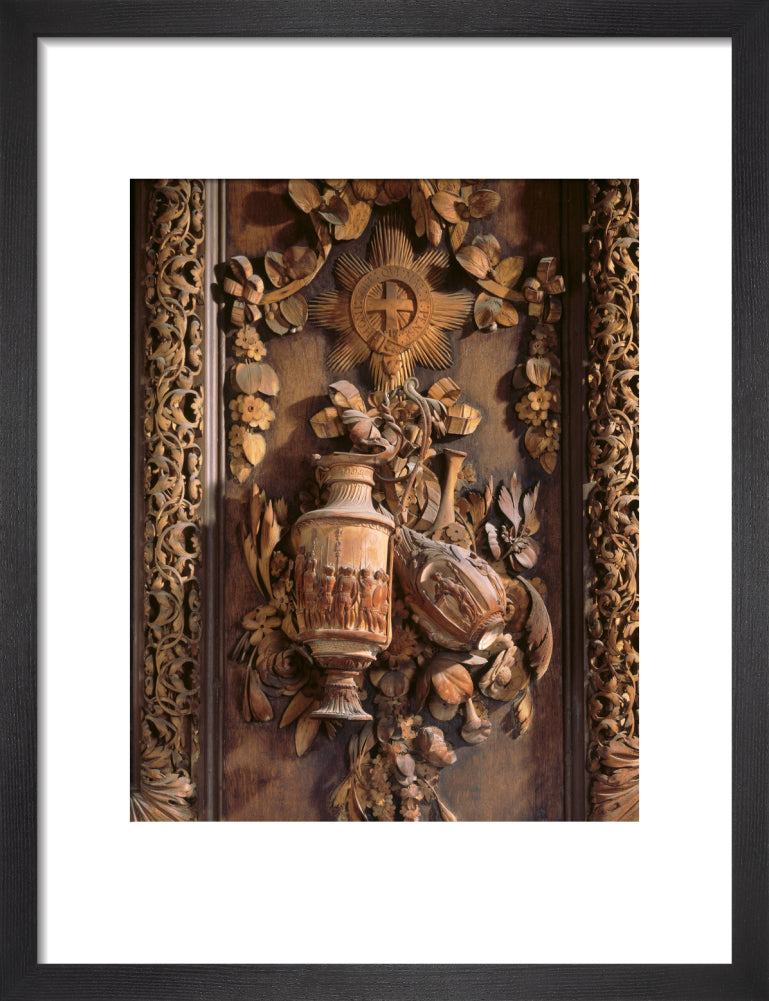Details of lime wood carving in the Carved Room at Petworth – National ...