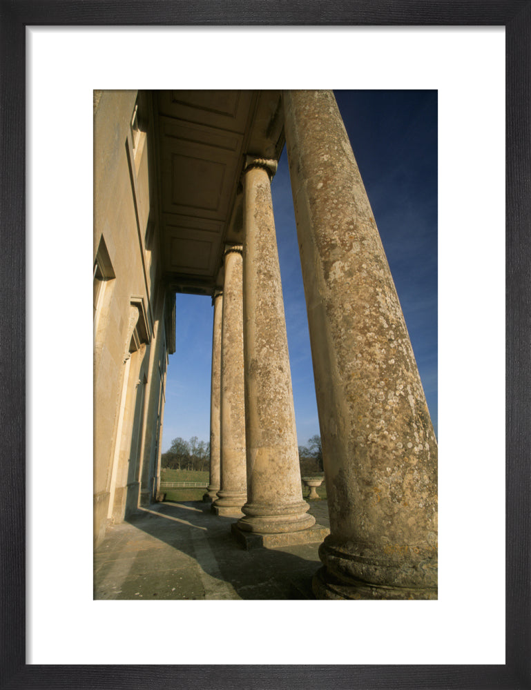 The portico of Philipps House (formerly Dinton House) Wilts – National ...