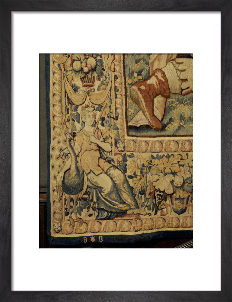Detail from one of the Ulysses Tapestries in the High Great Chamber ...