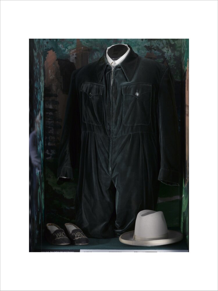 The "Siren Suit" made in velvet for Churchill and worn during the Seco ...