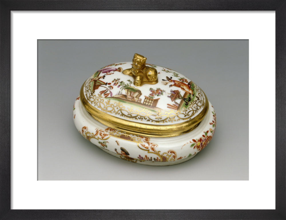 Saltram, the Mirror Room, early Meissen sugar basin C1725 – National ...