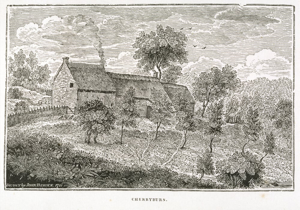 Frontispiece - Engraving of the house at Cherryburn by Thomas Bewick ...