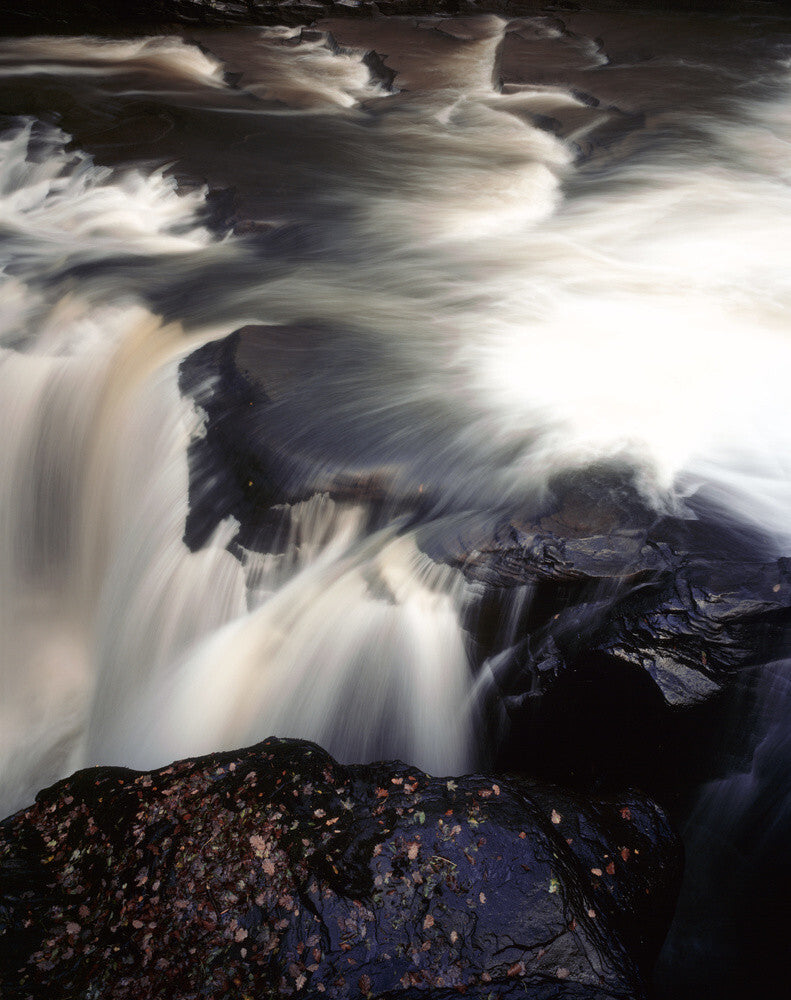 A detail of the Waterfall at Aberdulais Falls – National Trust Prints