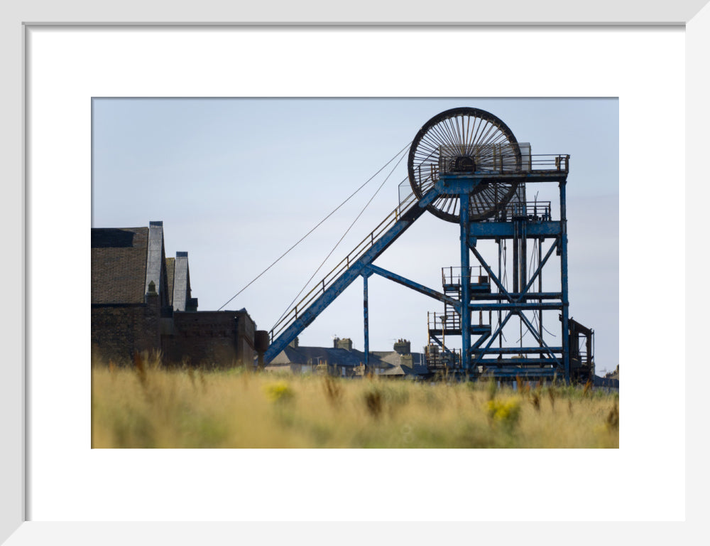 The winding engine, part of the remains of the Haig Pit, an early twen ...