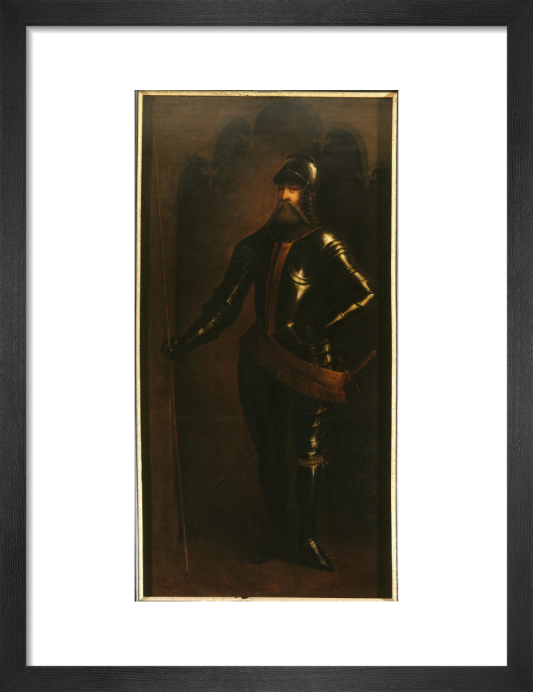 EDWARD, THE BLACK PRINCE by an unknown artist in the 17th century ...