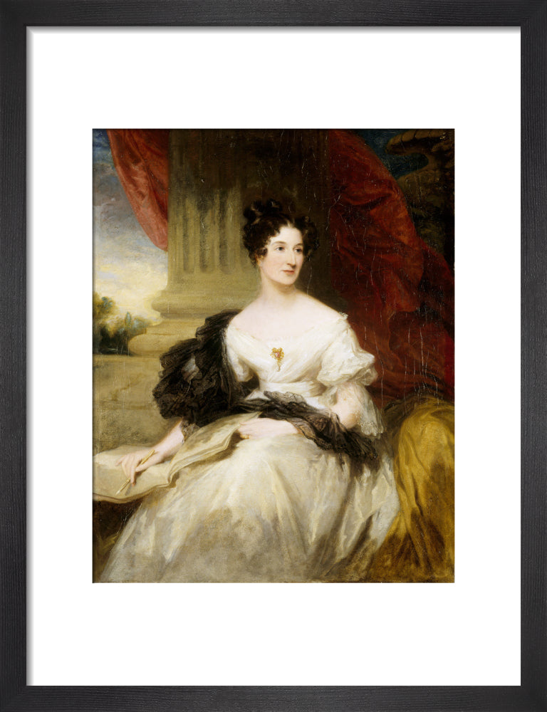 LADY LUCY GRAHAM (1793-1875), a portrait on the Ballroom Staircase at ...