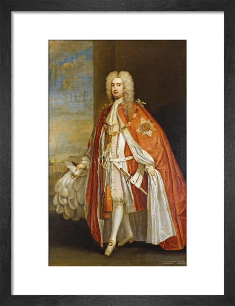 Portrait of Sir John Brownlow, later Viscount Tyrconnel, (1690-1754) b ...