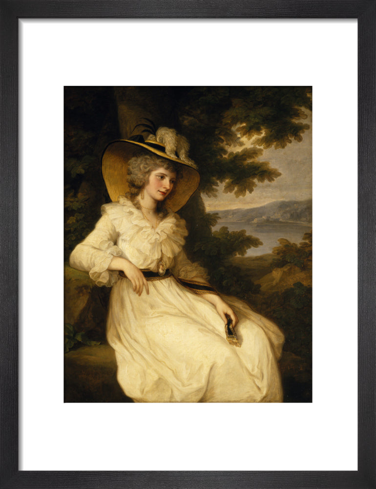 LADY ELIZABETH FOSTER 1785 by Angelica Kauffman – National Trust Prints