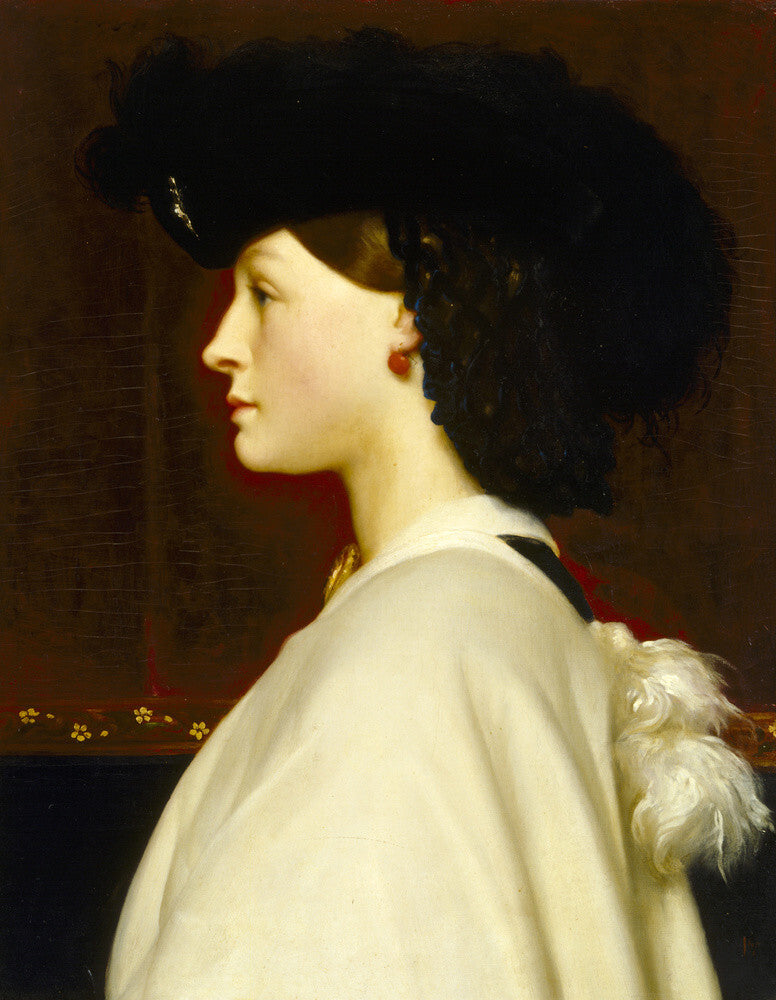 AUGUSTA HOARE, MRS ANDERSTEIN by Frederic Leighton (later Lord Leighto ...