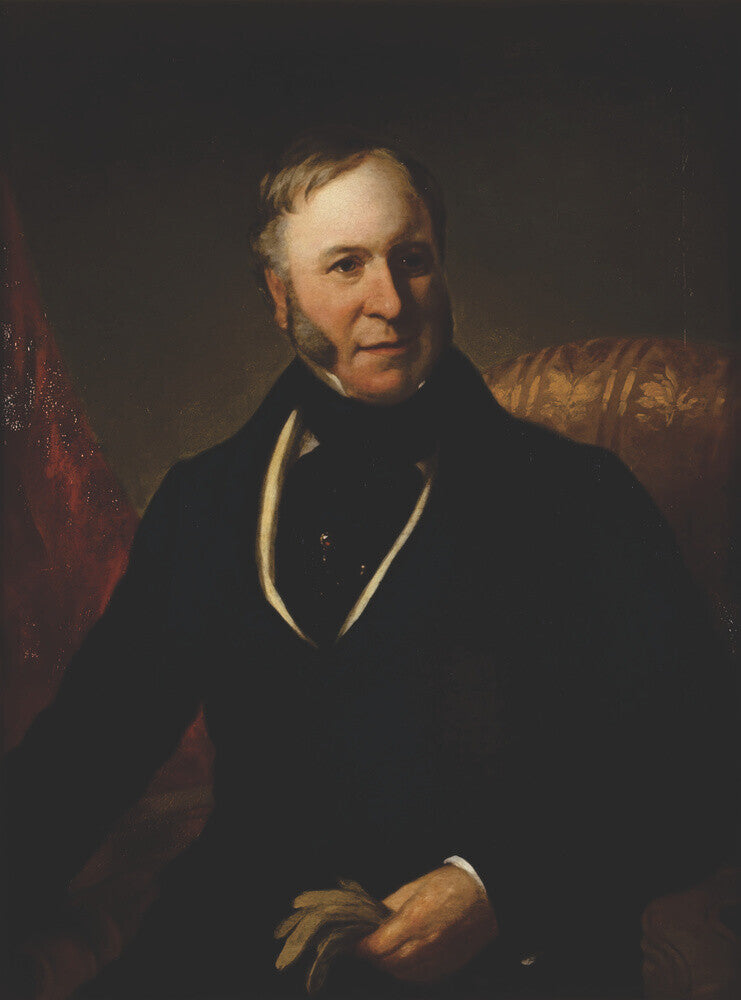 PORTRAIT OF MAJOR JOHN LEWIS by John Whitehead Walton (son of Col. Wil ...