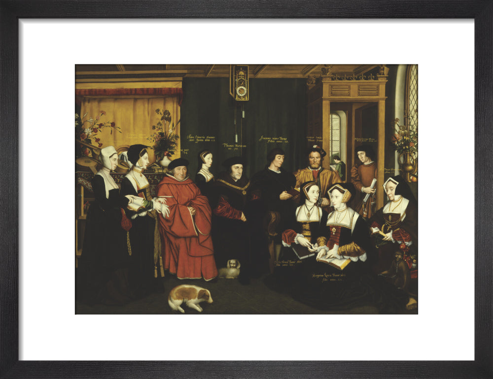 THE FAMILY OF SIR THOMAS MORE, 1530, by Rowland Lockey in the Entrance ...