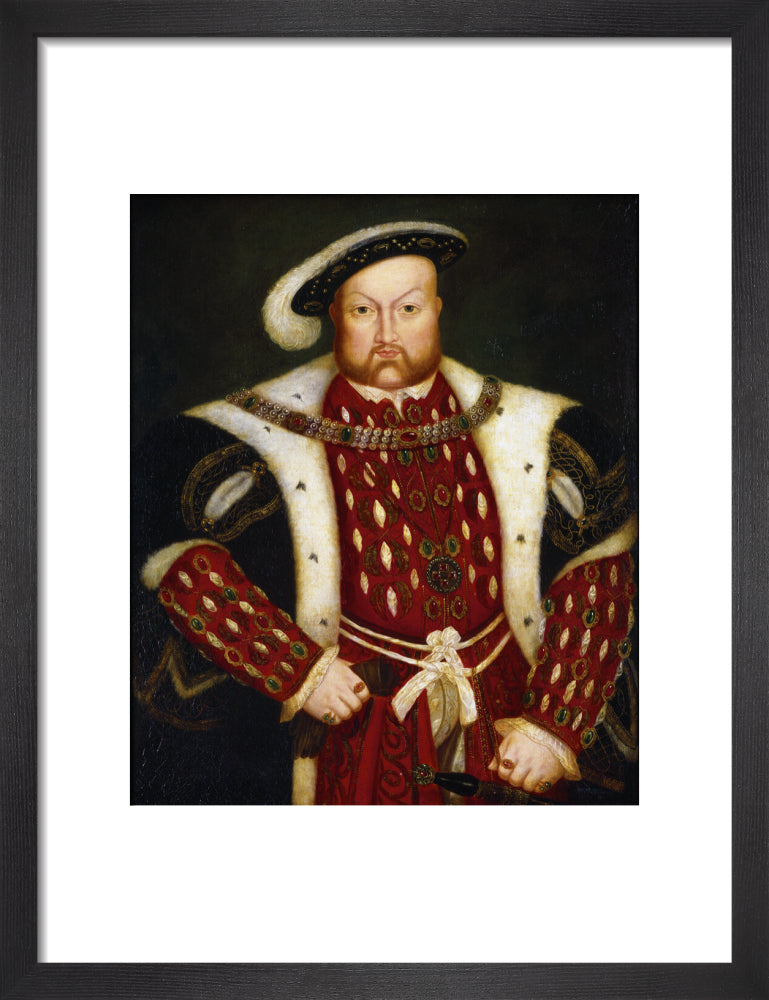 PORTRAIT OF HENRY VIII, from the collection of Lord Howard of Effingha ...