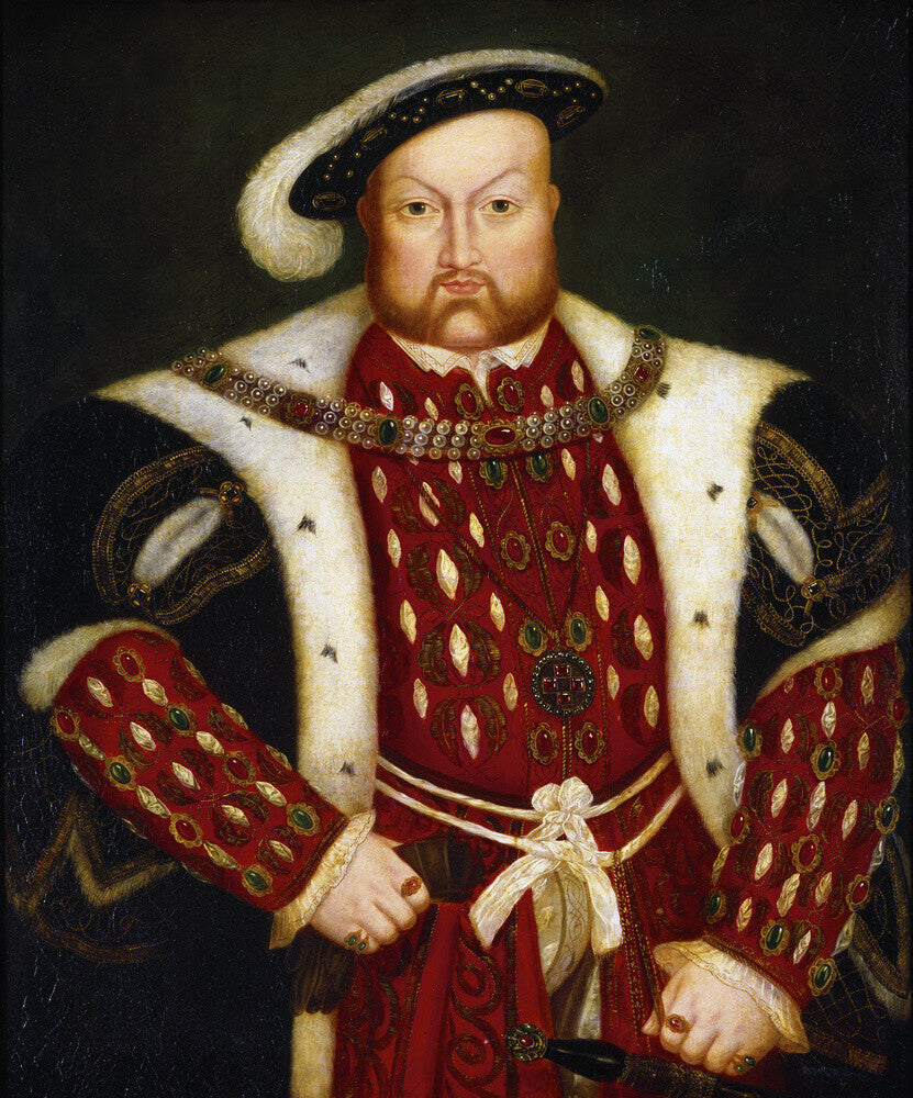 PORTRAIT OF HENRY VIII, from the collection of Lord Howard of Effingha ...