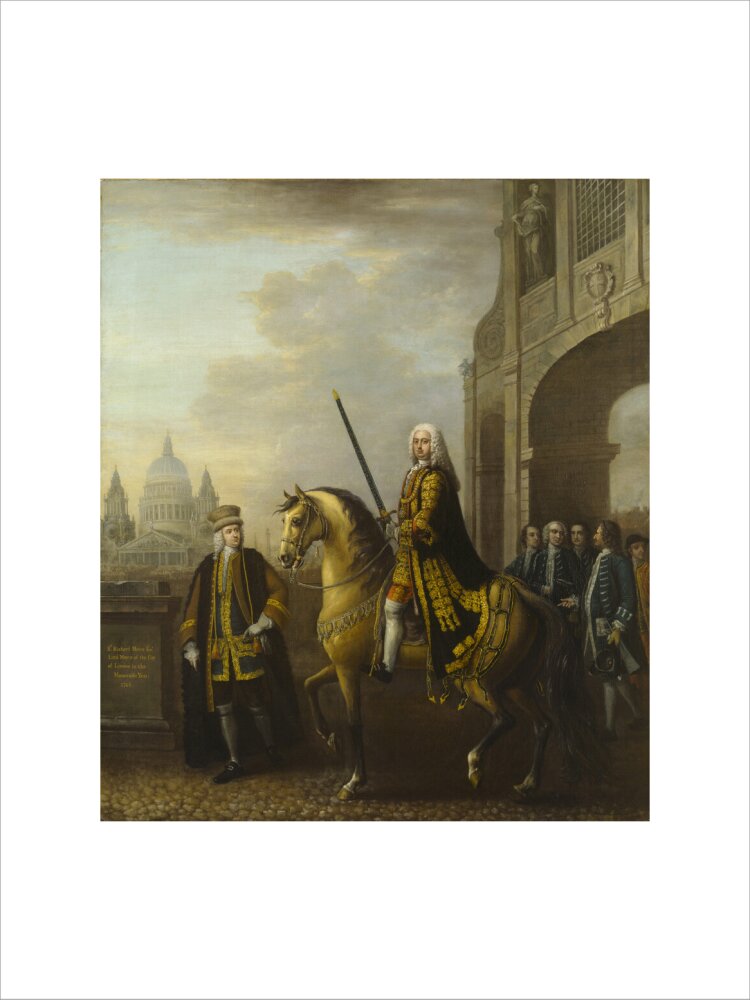 SIR RICHARD HOARE (1709-1754) by John Wootton (1682-1764) Lord Mayor o ...