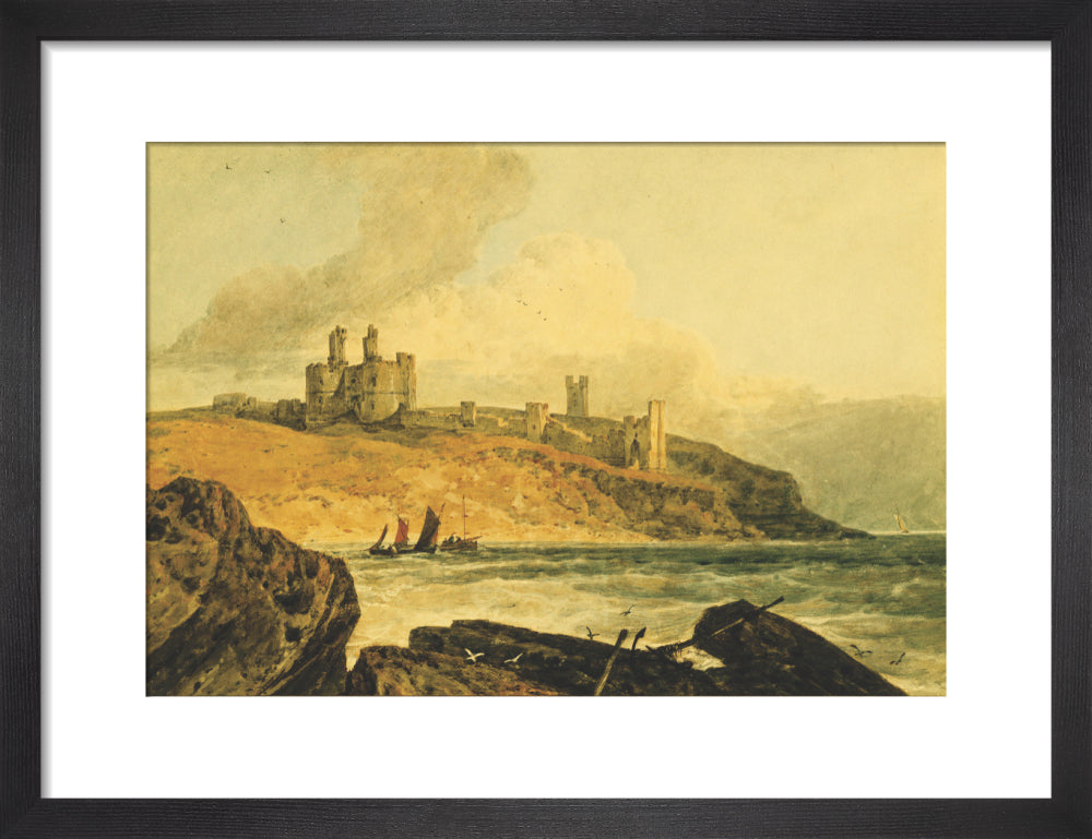 DUNSTANBURGH CASTLE by J.M.W.Turner. – National Trust Prints