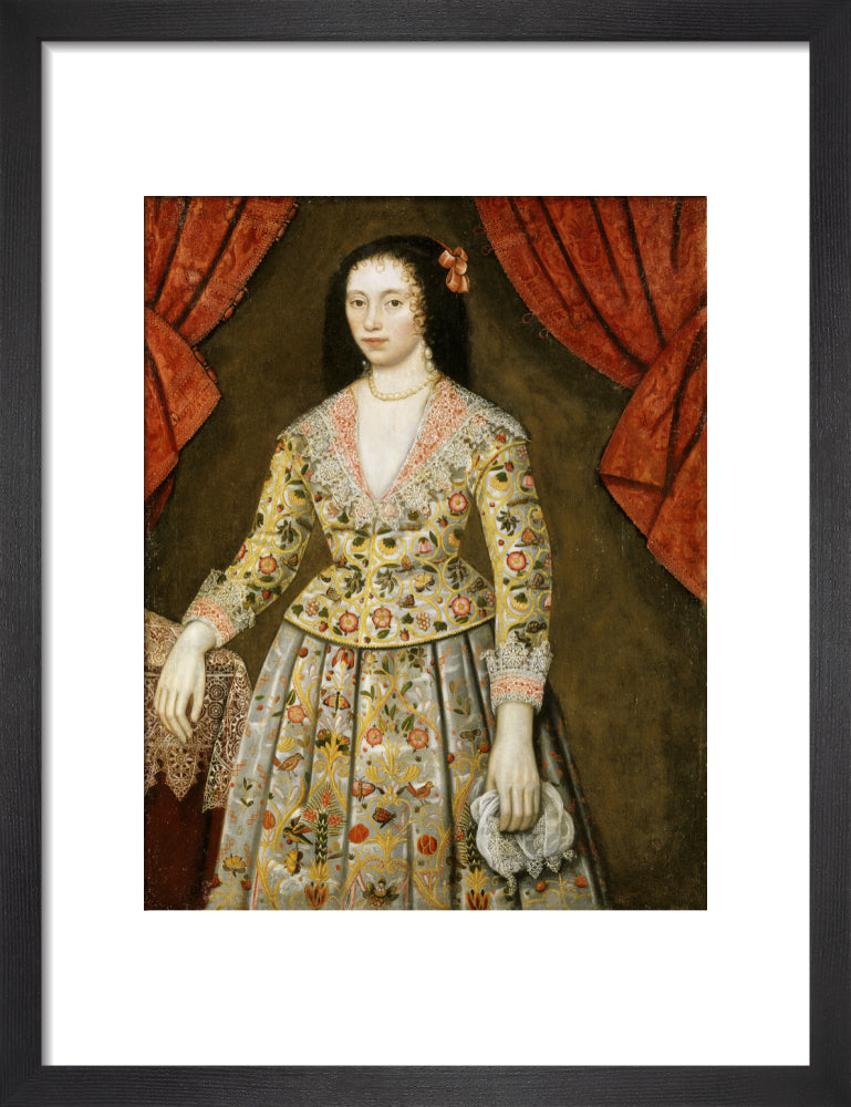 ELIZABETH CRAVEN, LADY POWIS (1600-62) AS A GIRL, a portrait at Powis ...