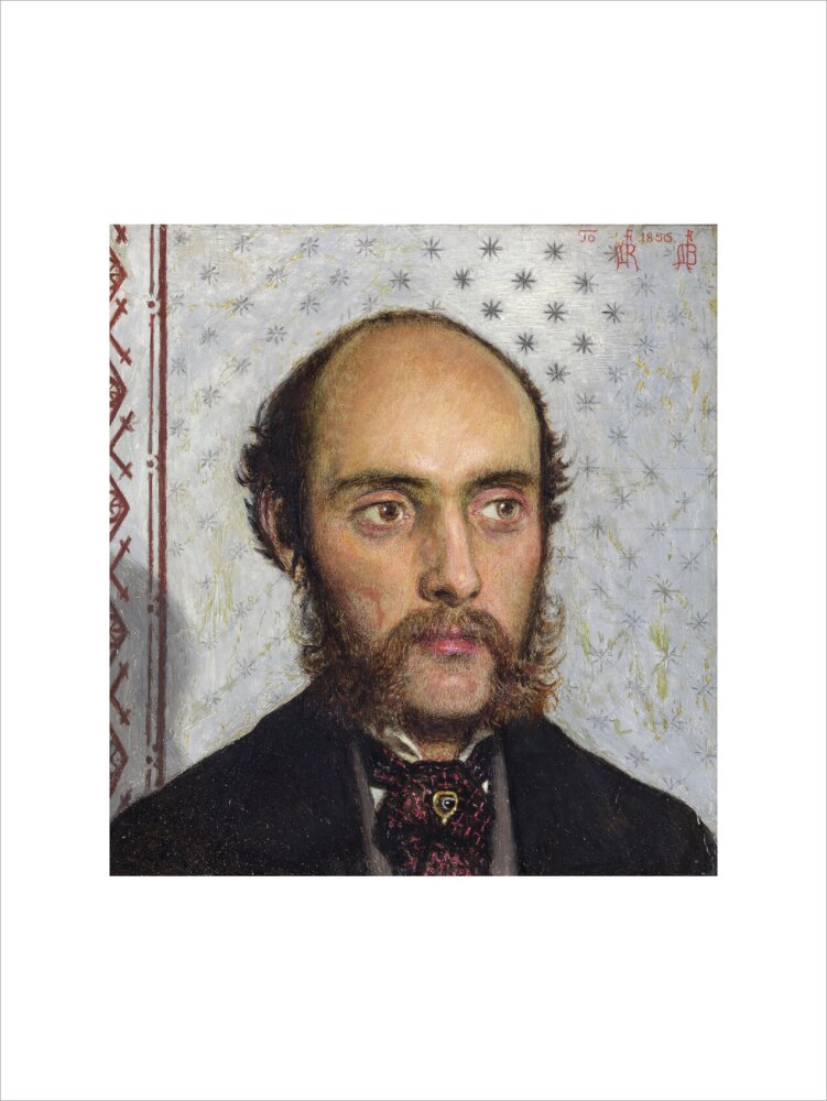 WILLIAM MICHAEL ROSSETTI, PAINTED BY LAMPLIGHT by Ford Madox Brown (18 ...