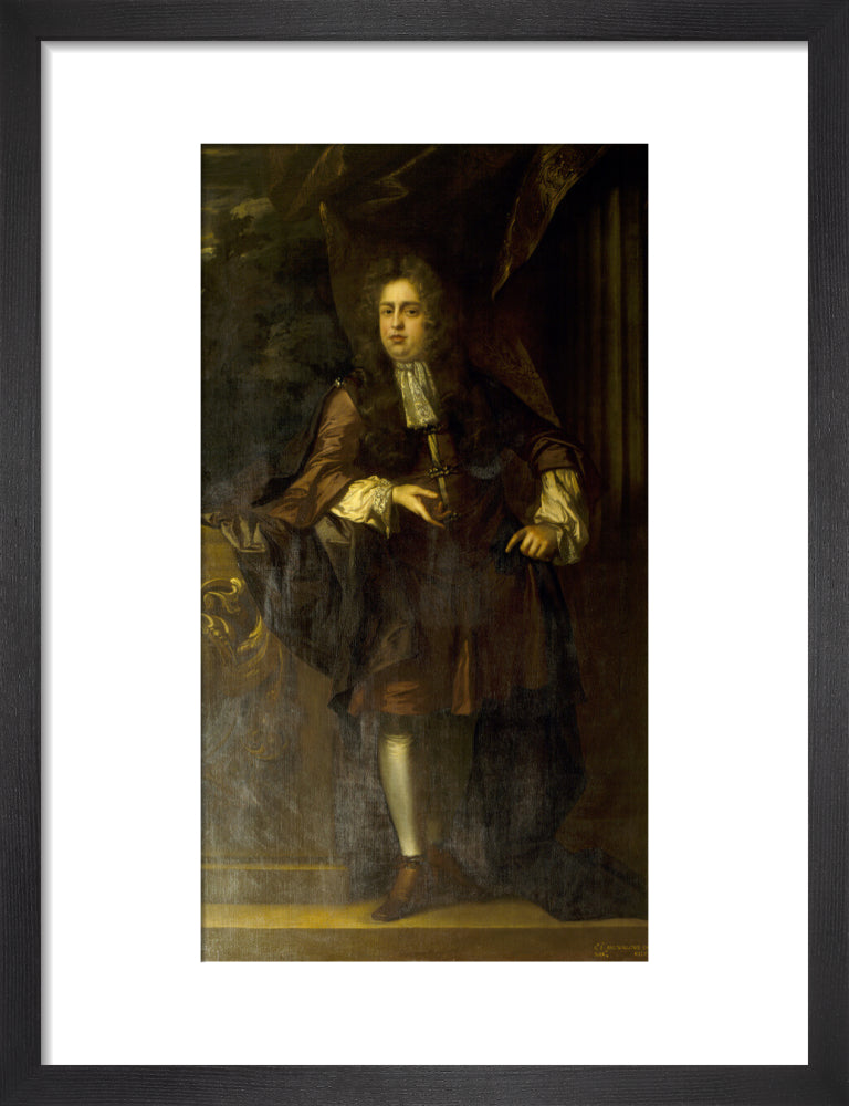 PORTRAIT OF "YOUNG" SIR JOHN BROWNLOW (1659-1697) by John Riley the bu ...