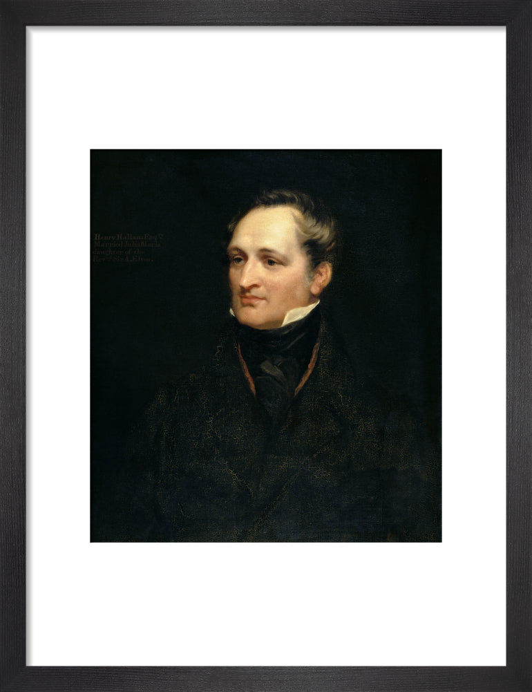HENRY HALLAM, F.R.S. (1777-1859) Portrait by Thomas Phillips – National ...