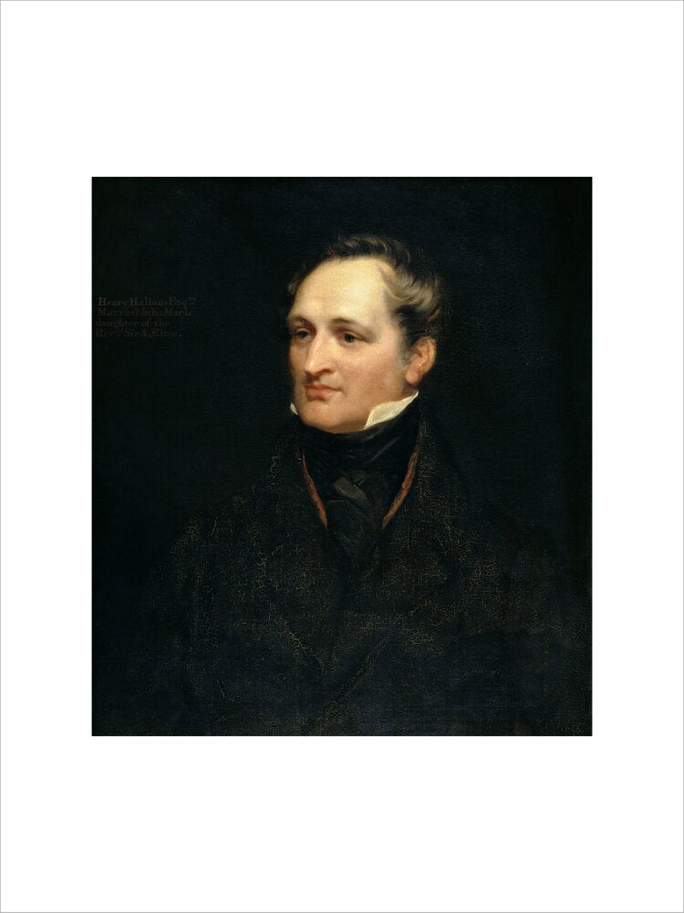 HENRY HALLAM, F.R.S. (1777-1859) Portrait by Thomas Phillips – National ...