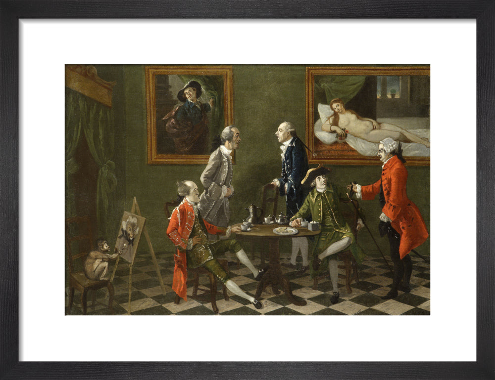 THE COGNOSCENTI by Thomas Patch (1725-1782), in the North Gallery at P ...