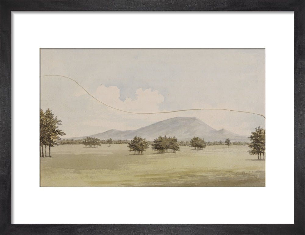 THE APPROACH FROM THE WEST, plate VIII, from Repton's Red Book at Atti ...