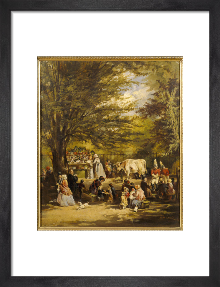 THE MILK STALL AT THE NORTH END OF THE TILT YARD, ST JAMES'S PARK, by ...