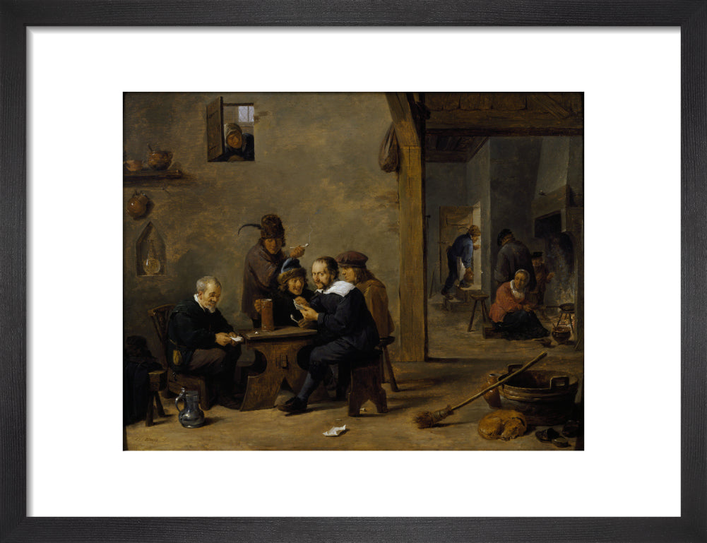 THE CARD PLAYERS by David Teniers the Younger (1616-1690) from Polesde ...