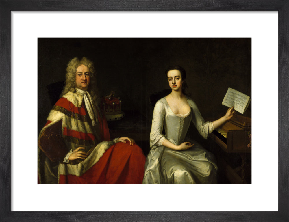 GEORGE BOOTH, 2ND EARL OF WARRINGTON, AND HIS DAUGHTER, LADY MARY BOOT ...