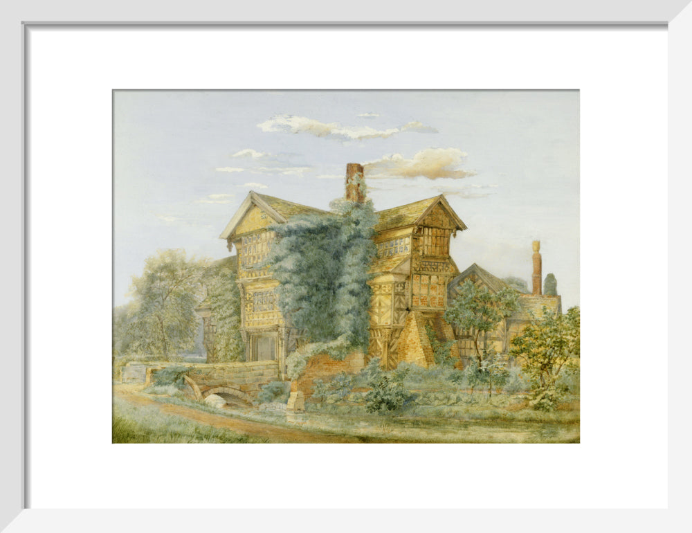 MORETON OLD HALL, by George Theaker, c.1886 – National Trust Prints