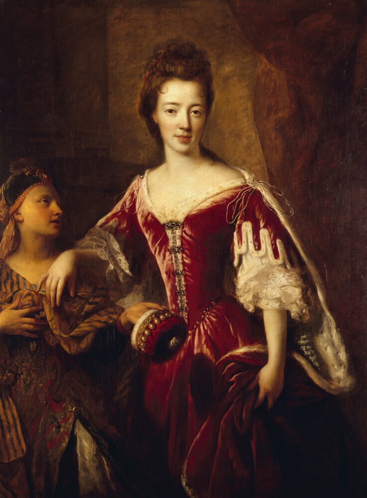LADY MARY HERBERT, VISCOUNTESS MONTAGUE (1659-1744/5) by Francois de T ...
