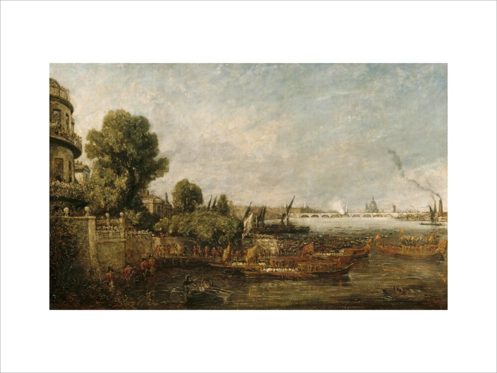 THE OPENING OF WATERLOO BRIDGE, 18 JUNE 1817 by John Constable ...