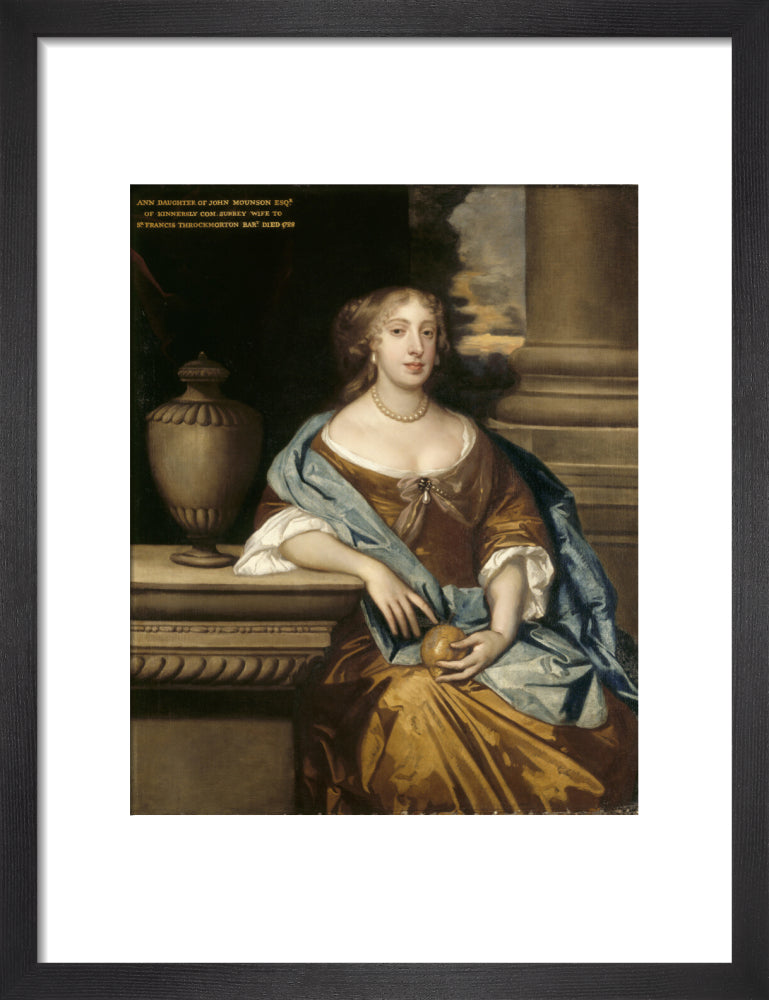 PORTRAIT OF ANNE MOUNSON, LADY THROCKMORTON by the studio of Sir Peter ...