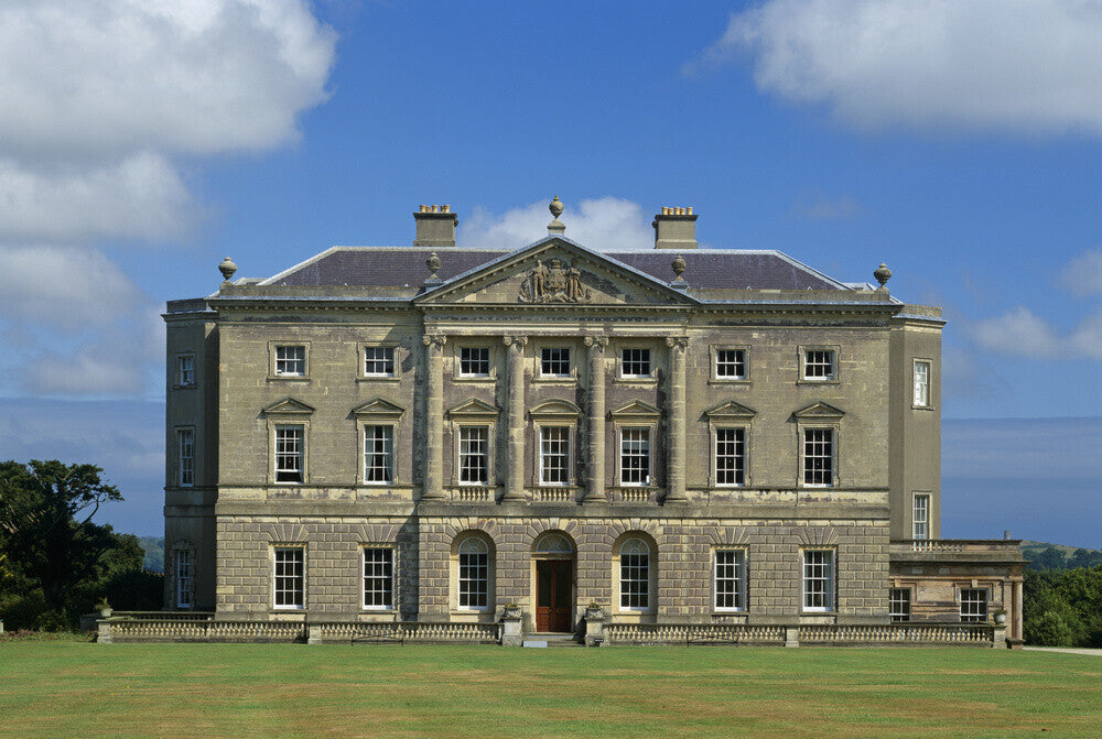 The Classical front of Castle Ward built by Bernard Ward in 1762 ...