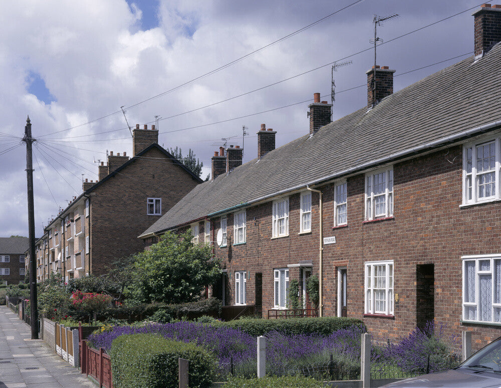 A general view of the houses in Forthlin Road, including No.20 ...