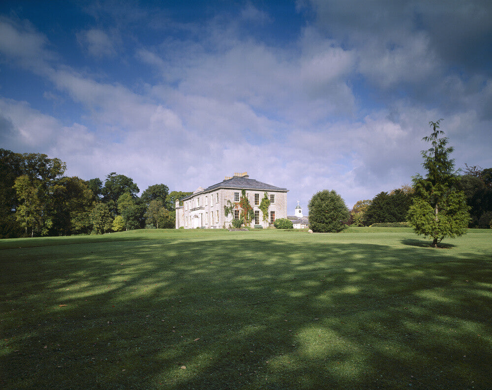 View of the south and west fronts of The Argory, seen from the south w ...