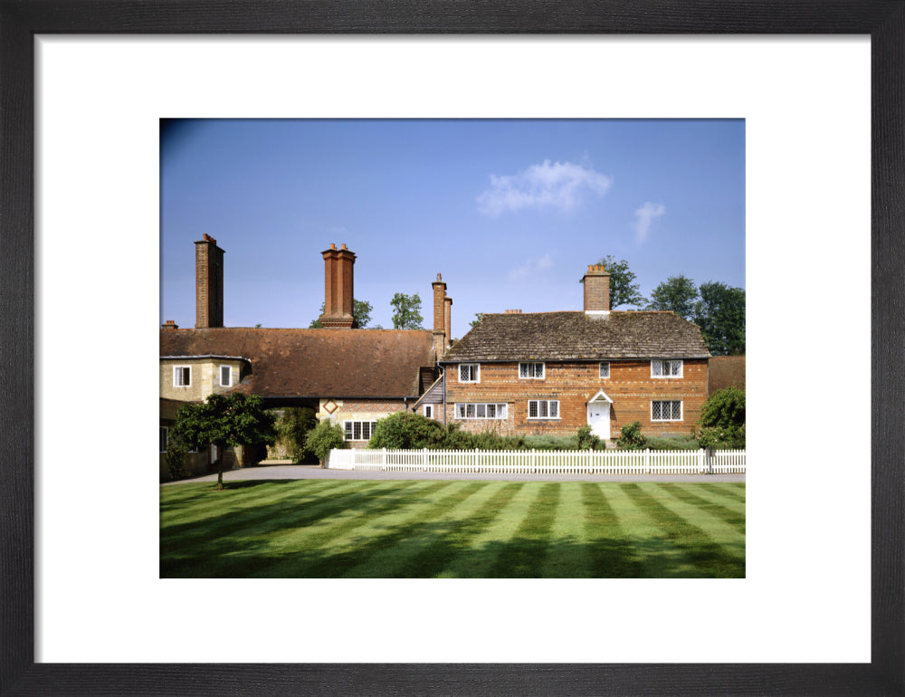 Standen looking West across Goose Green – National Trust Prints