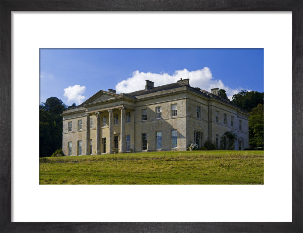 The South front of Philipps House, designed in 1820 by Jeffry Wyatvill ...