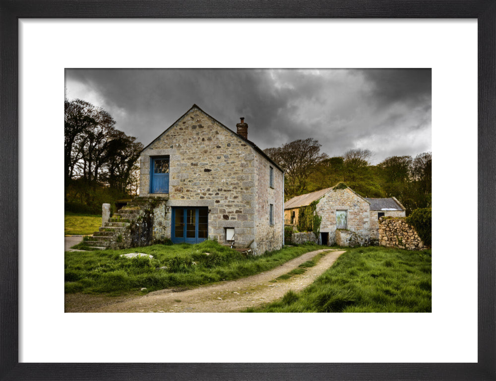 Farm buildings on the estate at Godolphin House, near Helston, Cornwal ...