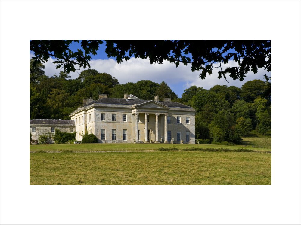 The South front of Philipps House, designed in 1820 by Jeffry Wyatvill ...
