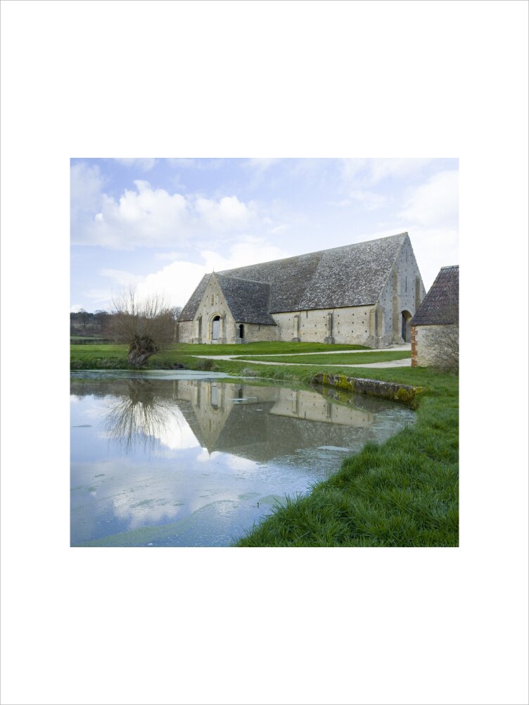 The Great Barn at Great Coxwell, a thirteenth-century Cistercian monas ...