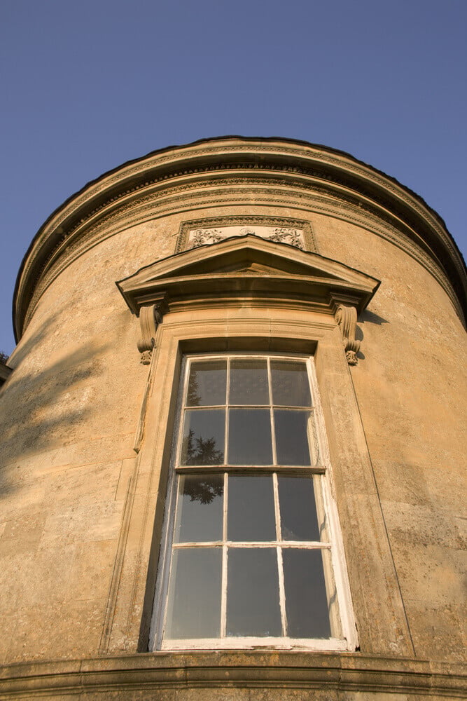 The Rotunda, one of Capability Brown's "eye-catchers" built 1754-7 at ...