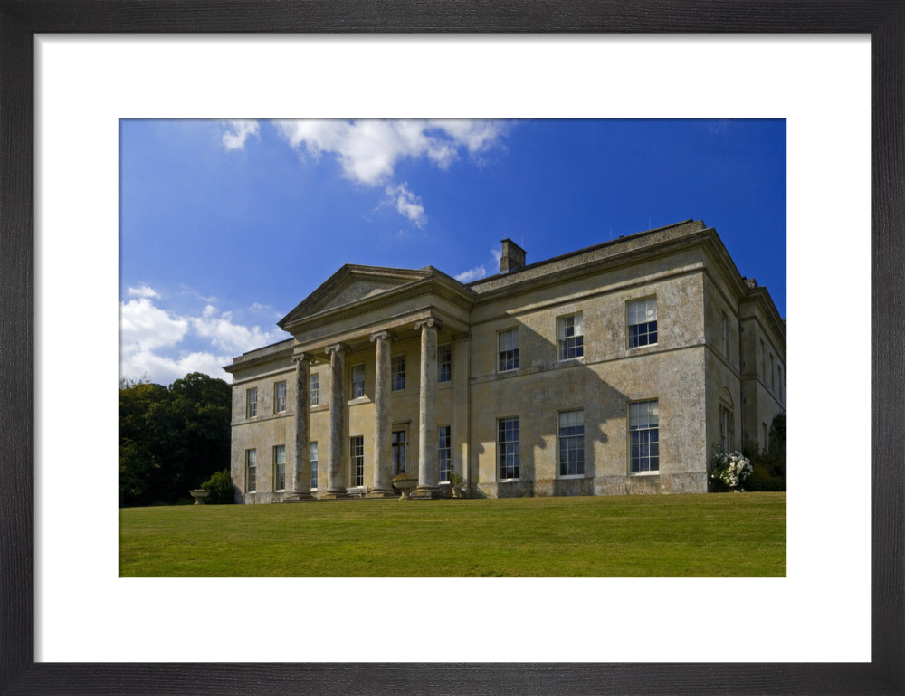 The South front of Philipps House, designed in 1820 by Jeffry Wyatvill ...