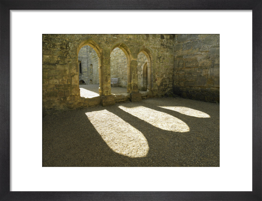 The three arches of the Screens Passage which connects the Great Hall ...
